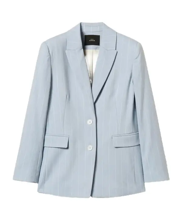 TWINSET Pinstripe Blazer