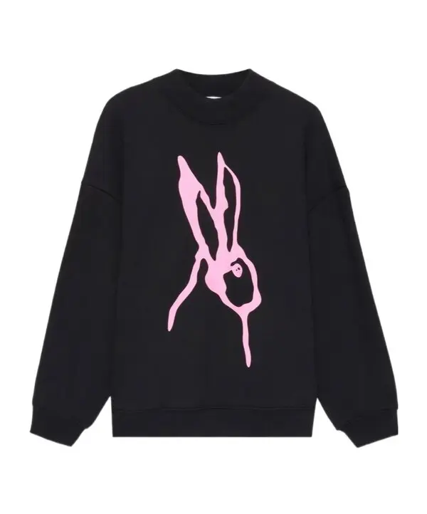 MSGM Sketched Bunny Print Sweatshirt