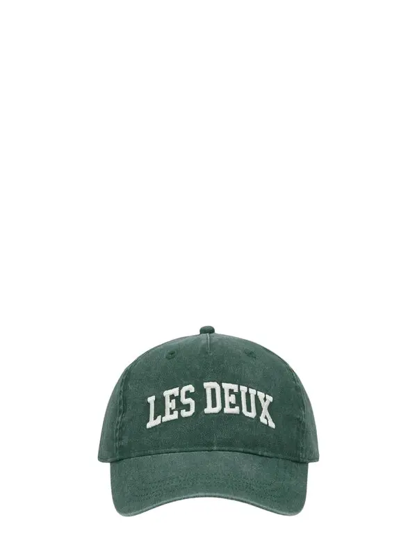 LES DEUX Cotton Baseball Cap - Green