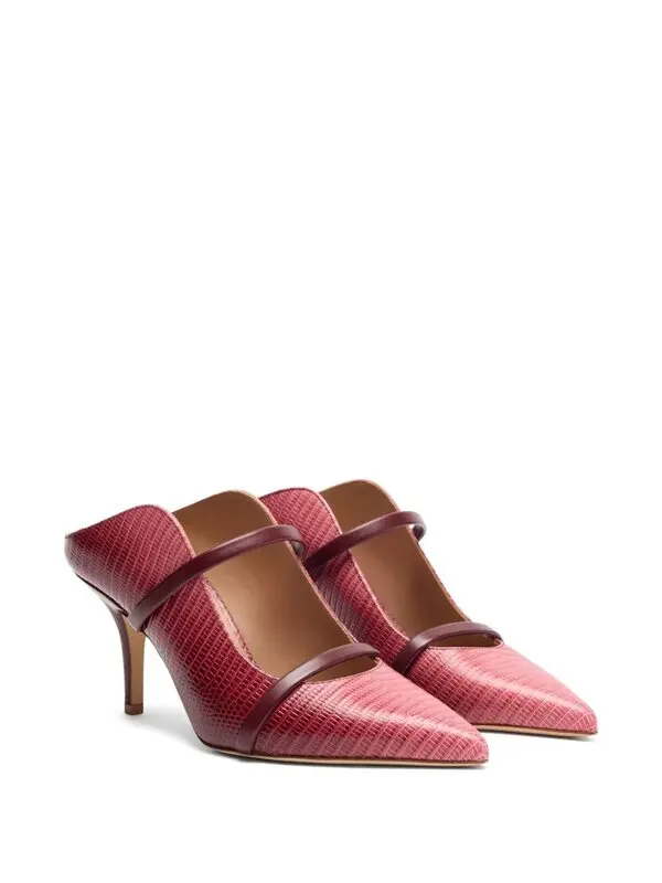 MALONE SOULIERS Maureen Gradient-effect Leather Mules