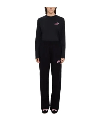 MSGM Logo Embroidered Track Pants