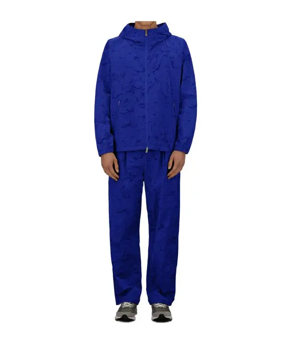 Herno Water Jacquard Hooded Jacket