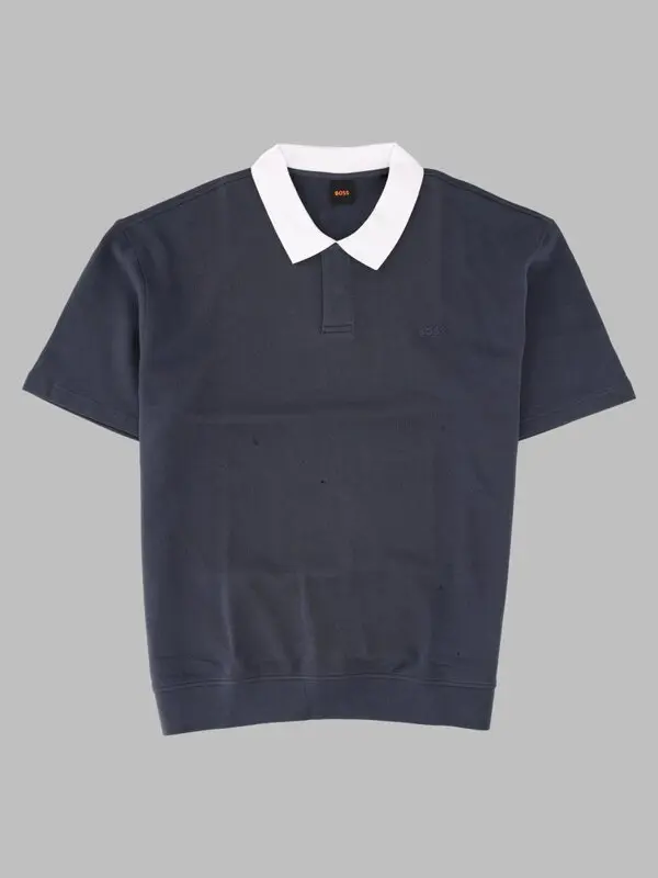 BOSS Cotton Polo Shirt - Blue