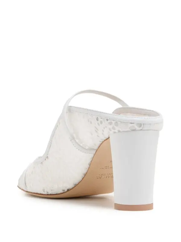 MALONE SOULIERS Norah Lace Trim Sandals