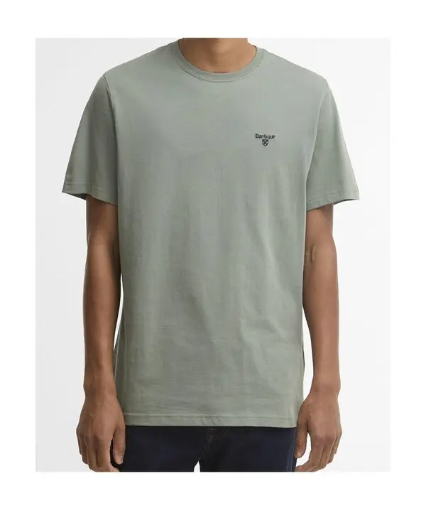 Barbour Embroideredcrest Crewneck Tshirt