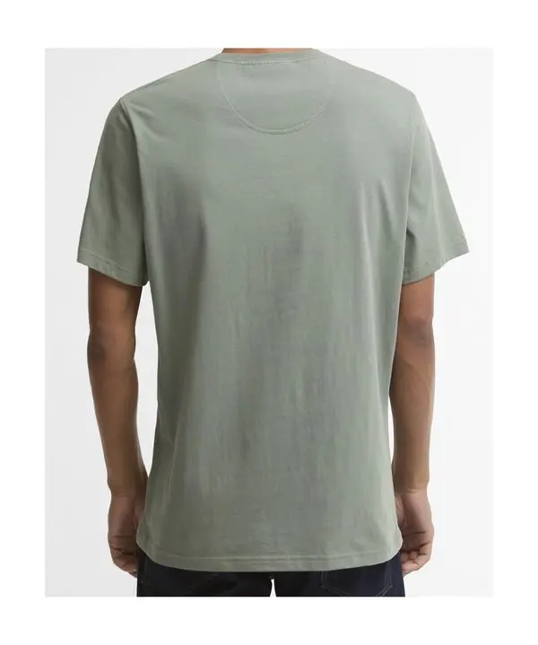 Barbour Embroideredcrest Crewneck Tshirt