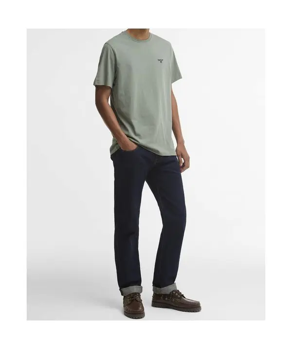 Barbour Embroideredcrest Crewneck Tshirt