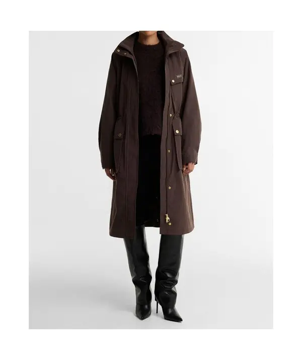 Barbour Hooded Multipocket Long Parka
