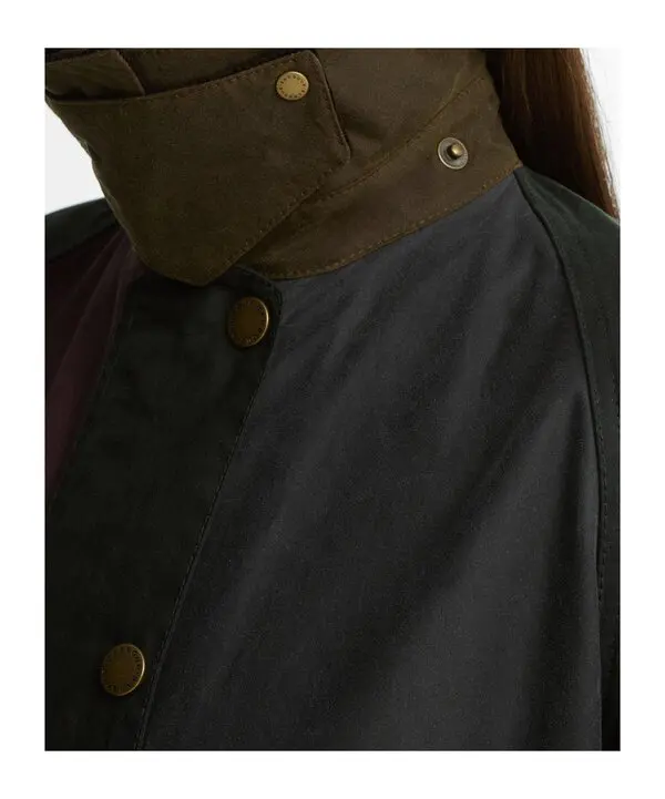 Barbour Colourblock Cordcollar Wax Jacket