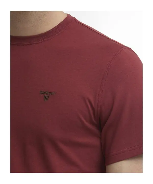 Barbour Logoembroidered Crewneck Tshirt