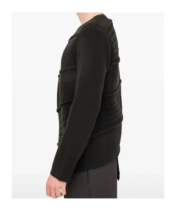 Comme Des Garçons Long Sleeve Asymmetrical Sweater