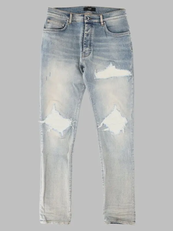 Amiri Premium Cotton Denim Jeans