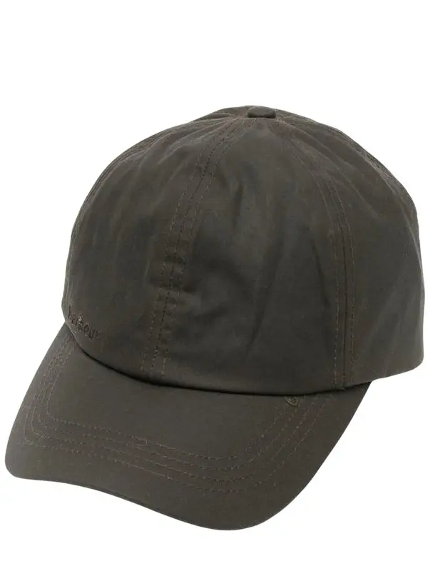 Barbour Curved Peak Baseball Cap - Green
