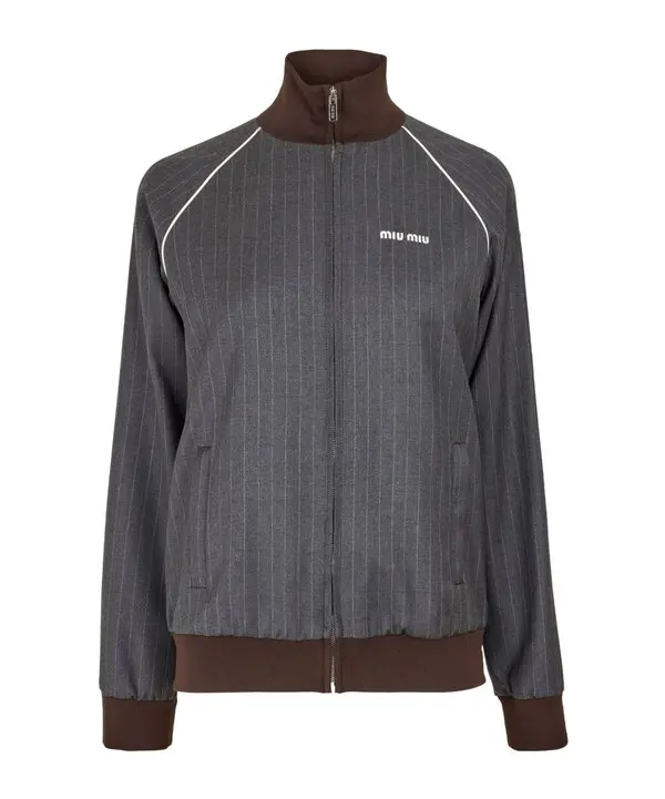 Miu Miu Zip-up Track Jacket