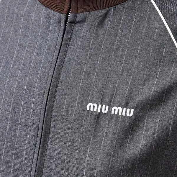 Miu Miu Zip-up Track Jacket