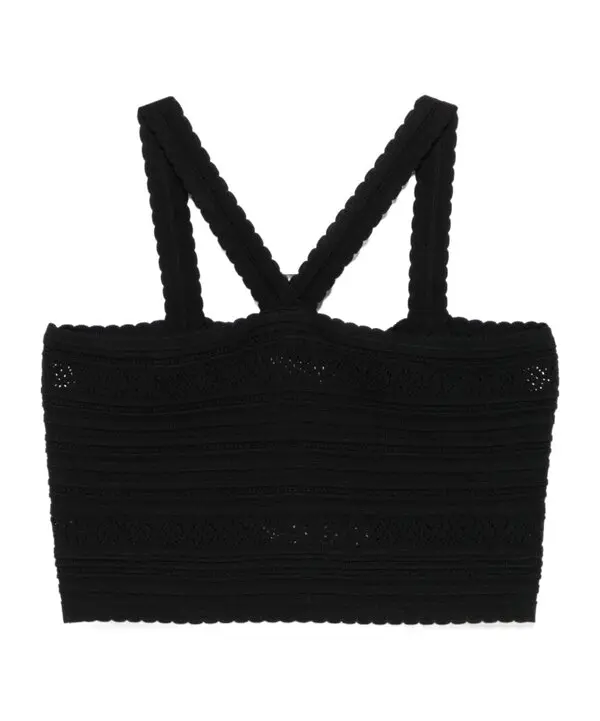 TWINSET Crochet Bralette Top