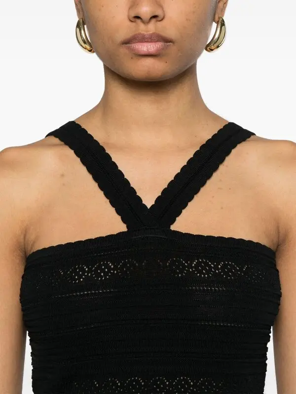 TWINSET Crochet Bralette Top