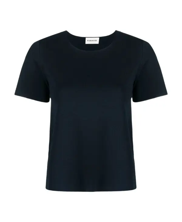 P.a.r.o.s.h Round-neck Knitted T-shirt