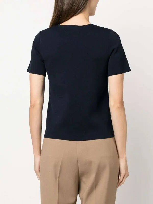 P.a.r.o.s.h Round-neck Knitted T-shirt
