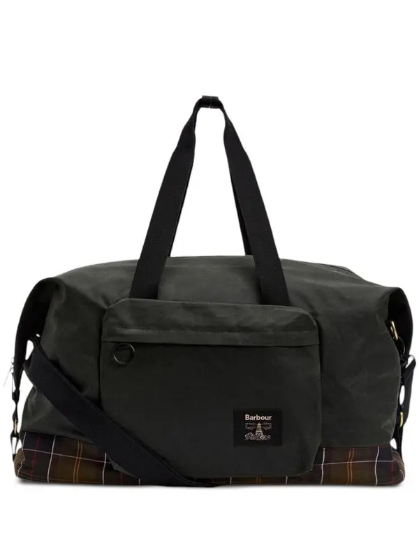 Barbour Waxed Cotton Duffle Bag