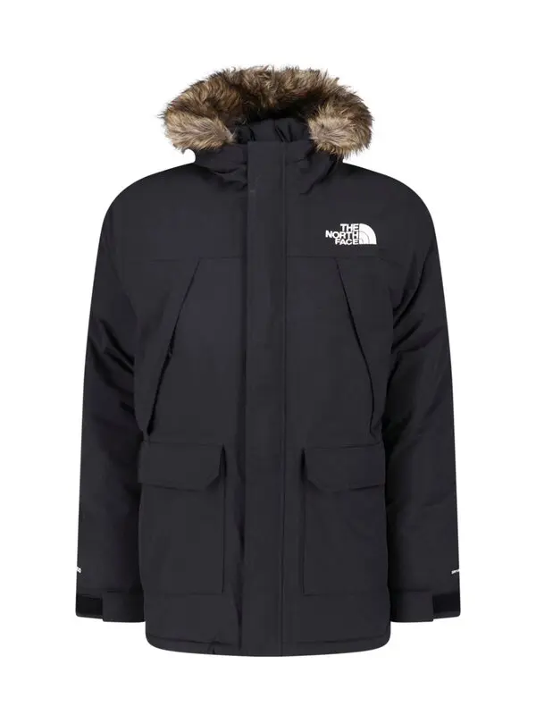 The North Face Insulated Hooded Parka With Faux Fur Trim