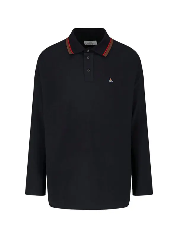 VIVIENNE WESTWOOD Long Sleeve Polo Shirt