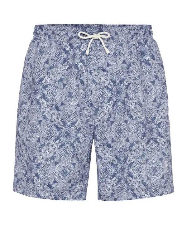 Brunello Cucinelli Drawstring Swimming Trunks