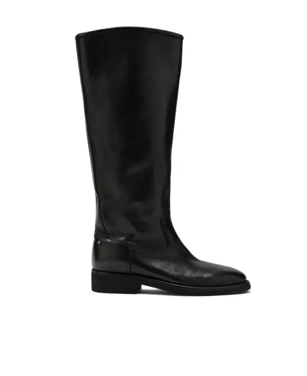 GOLDEN GOOSE 35mm Leather Riding Boots