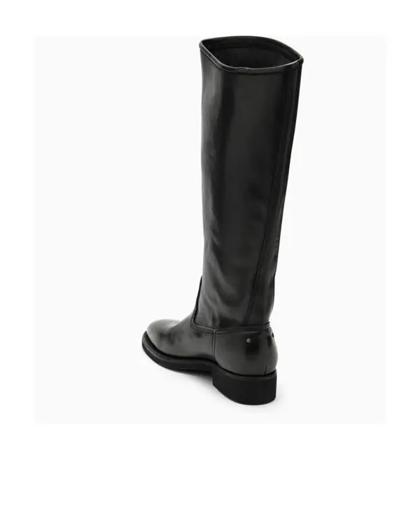 GOLDEN GOOSE 35mm Leather Riding Boots