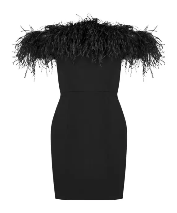 16Arlington Ava Feathered Dress