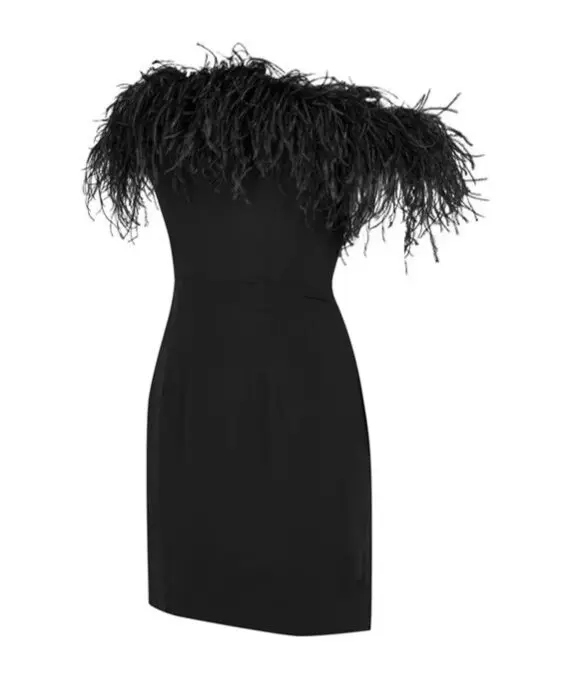 16Arlington Ava Feathered Dress