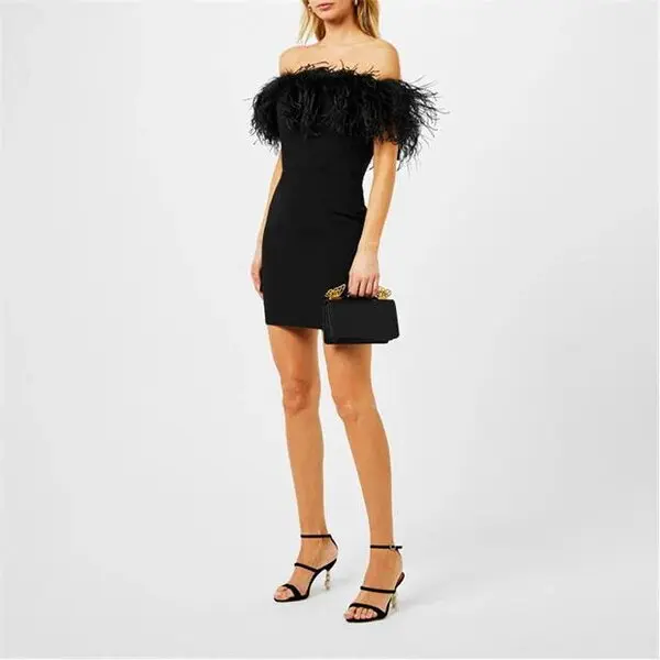 16Arlington Ava Feathered Dress