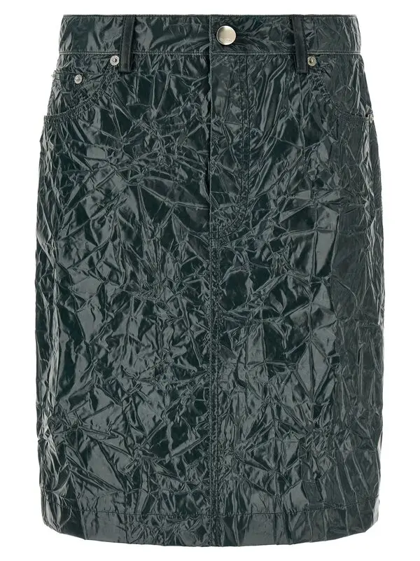 Marni Skirt With A Wrinkled Effect