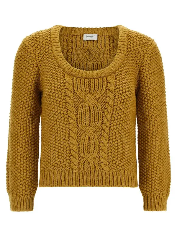 Saint Laurent Knit With 3/4 Sleeves
