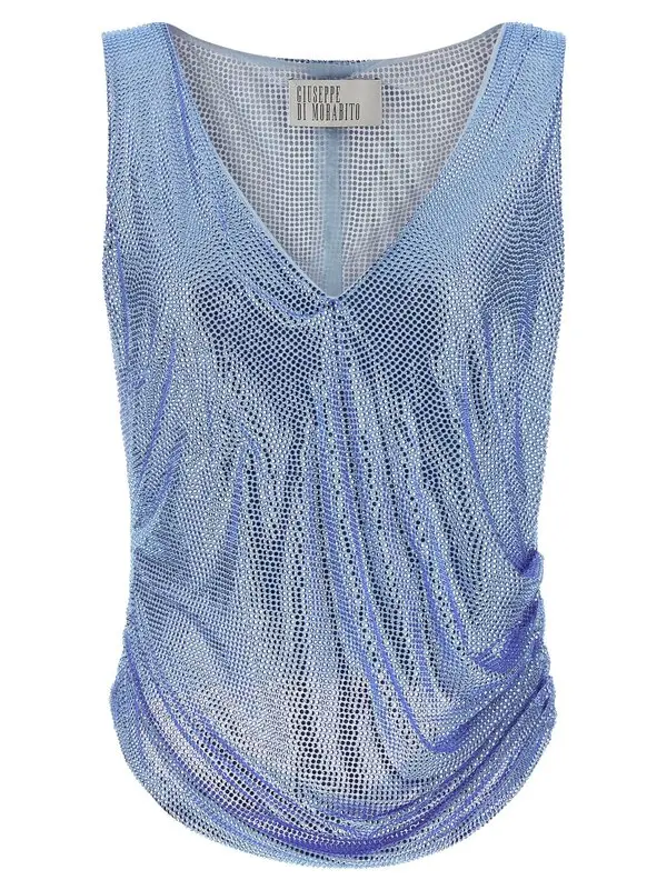 Giuseppe Di Morabito Mesh And Feather Top