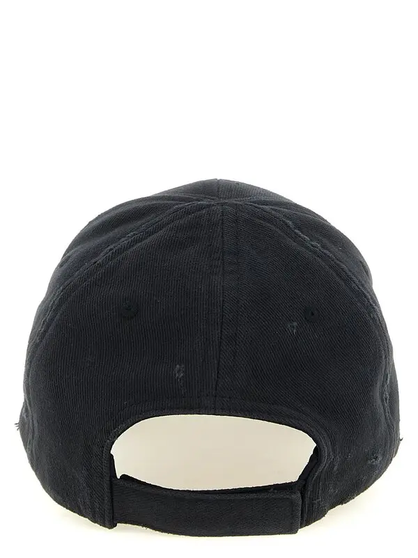 Balenciaga Cap With Embroidered Logo