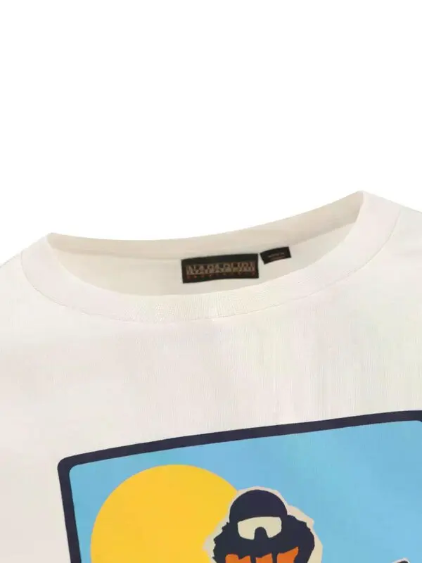 NAPAPIJRI Graphic-print Long-sleeve T-shirt