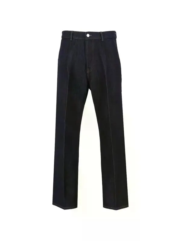 NINE:INTHE:MORNING Pleated Straight-leg Jeans