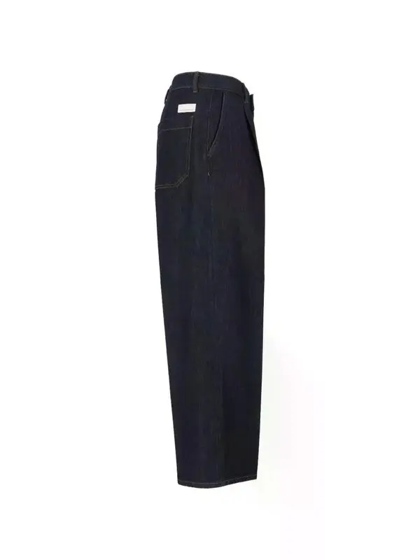 NINE:INTHE:MORNING Pleated Straight-leg Jeans