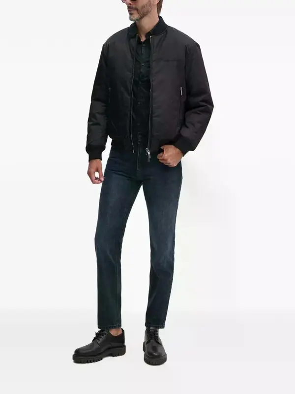 Sisley Faded-effect Straight-leg Jeans