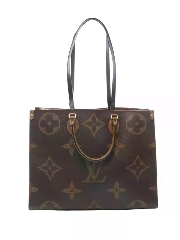 LOUIS VUITTON Monogram Reverse Giant Onthego Gm Satchel
