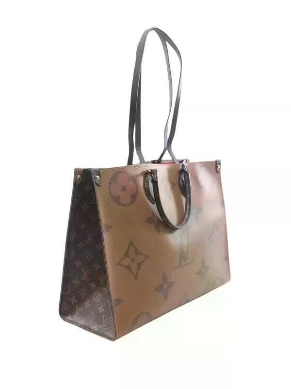 LOUIS VUITTON Monogram Reverse Giant Onthego Gm Satchel