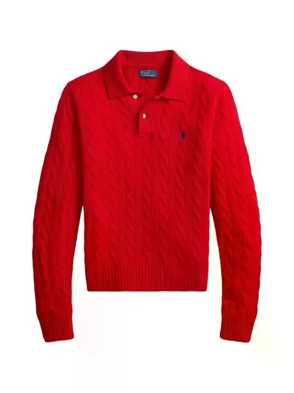 Polo Ralph Lauren Cable-knit Polo Top