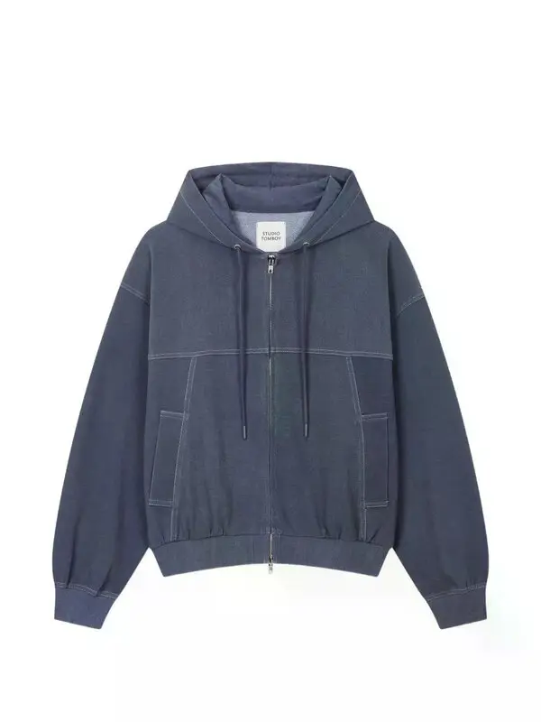 STUDIO TOMBOY Zip-up Jersey Hoodie