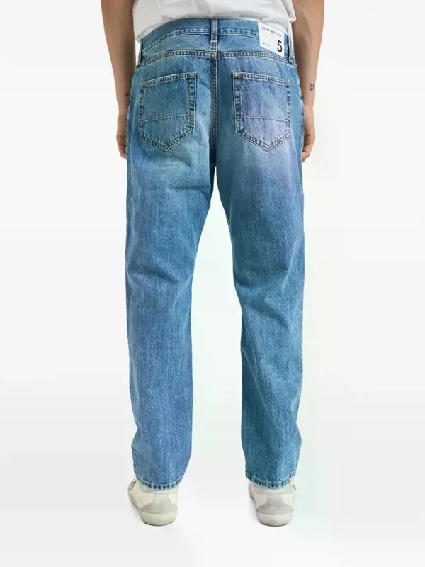 DEPARTMENT 5 Musso Faded-effect Tapered Jeans