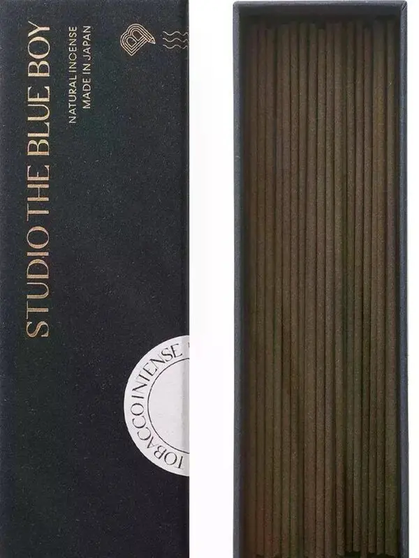 STUDIO THE BLUE BOY Tobacco Intense Incense Sticks - Black