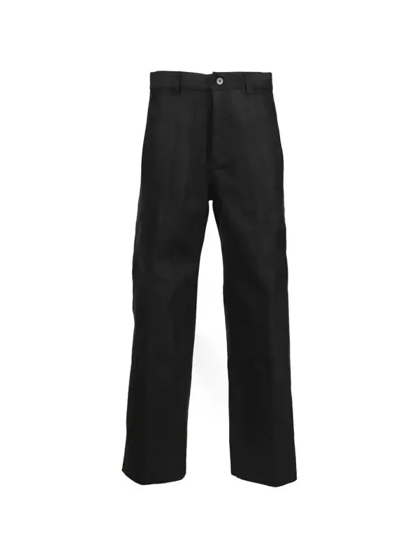 BIBLIOTHERK Moleskin Straight-leg Trousers