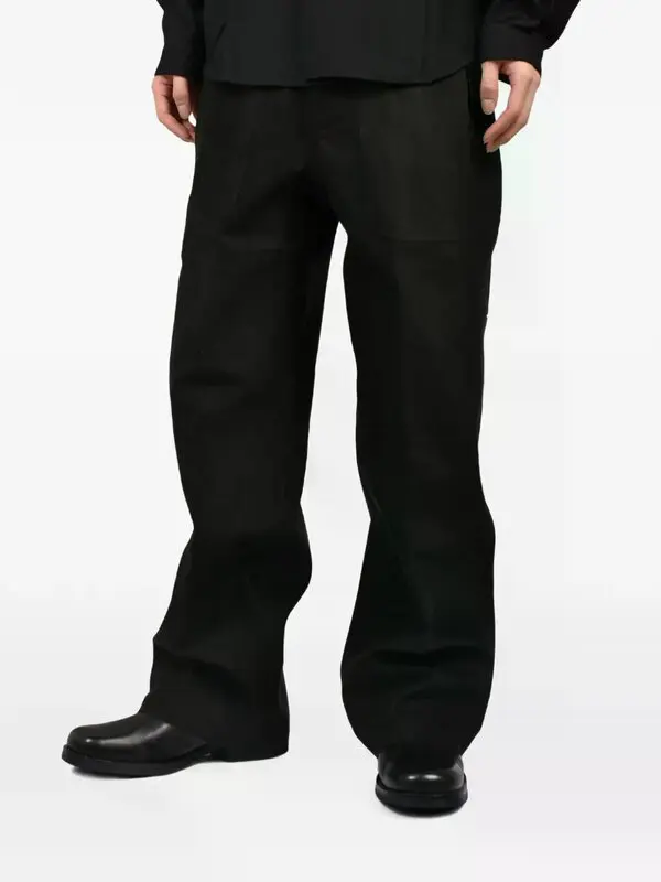 BIBLIOTHERK Moleskin Straight-leg Trousers