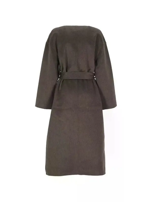 THE DYNAMIS STUDIO Belted Wool Coat