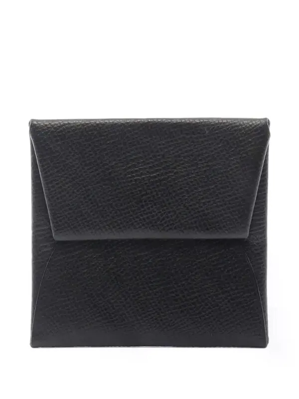 Hermès 2020 Bastia Verso Coin Purse - Black